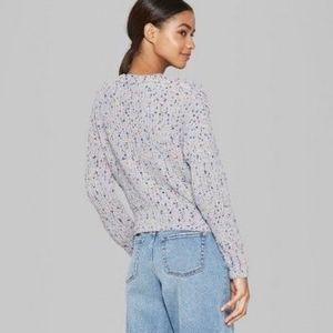 wild fable | Sweaters | Rainbow Confetti Mock Neck Sweater | Poshmark